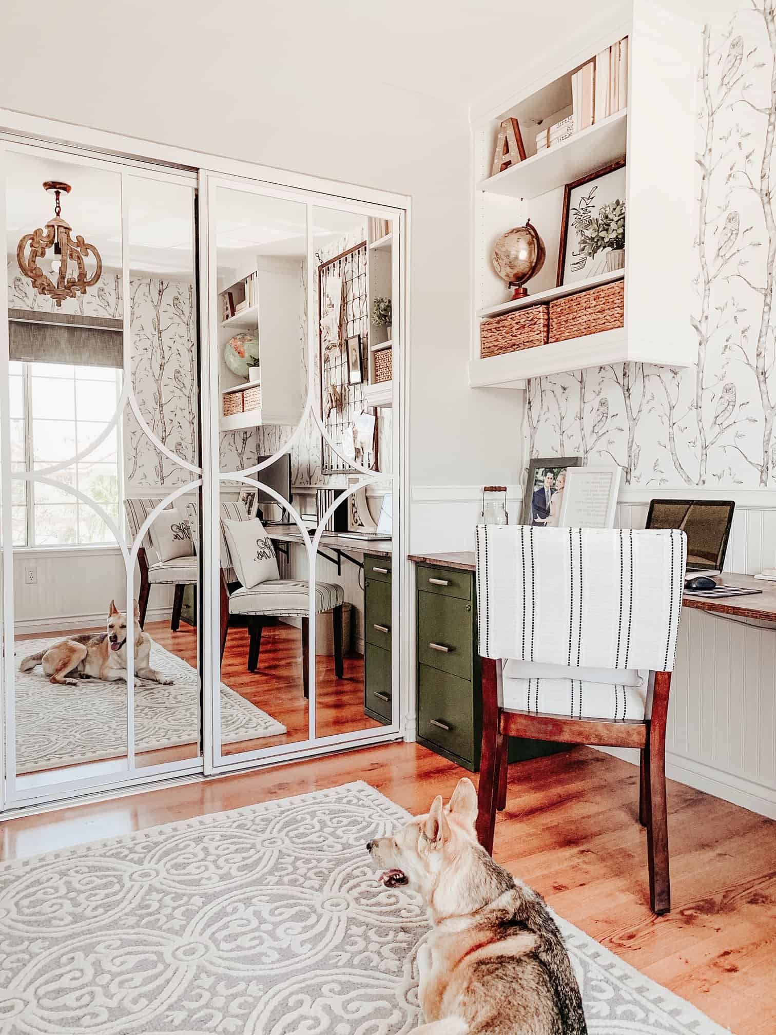 Farmhouse Office Refresh Reveal - Sunrise Valley Farm Co