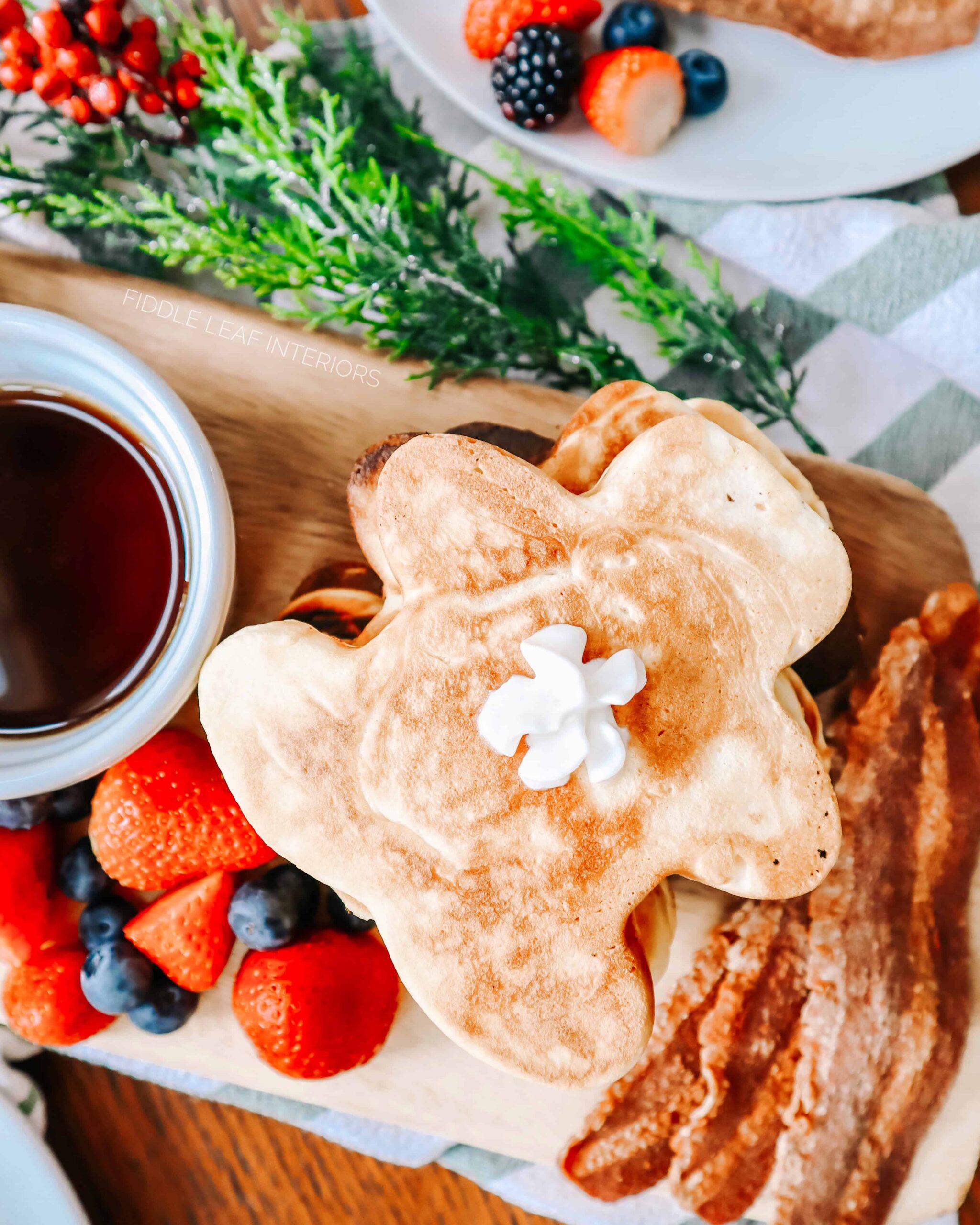 Easy Gingerbread Man Pancakes - Sunrise Valley Farm Co