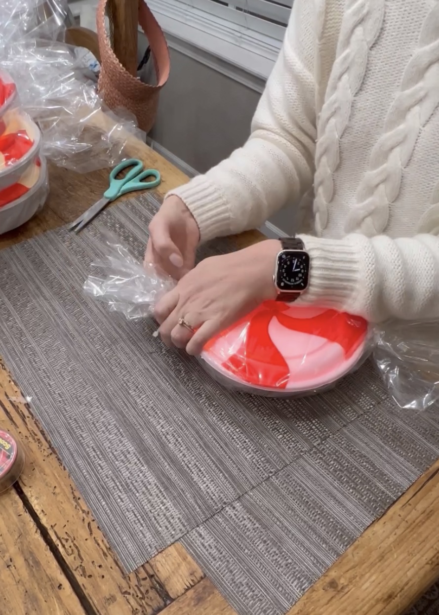 DIY Giant Lighted Peppermints - Sunrise Valley Farm Co